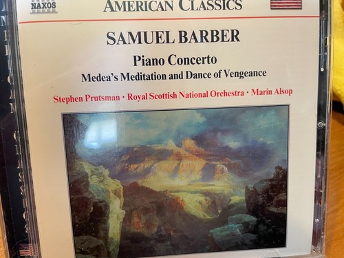 (CD) SAMUEL BARBER Piano Concerto Medra's Meditation and Dance of ...