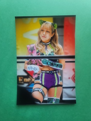AZM Women's Pro Wrestling Photo 4×6" Portrait Stardom Joshi Gravure Hot ...
