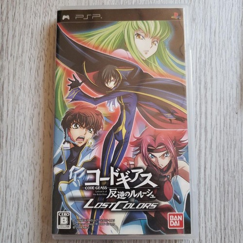 Code Geass Lelouch Of The Rebellion Lost Colors Psp | eBay