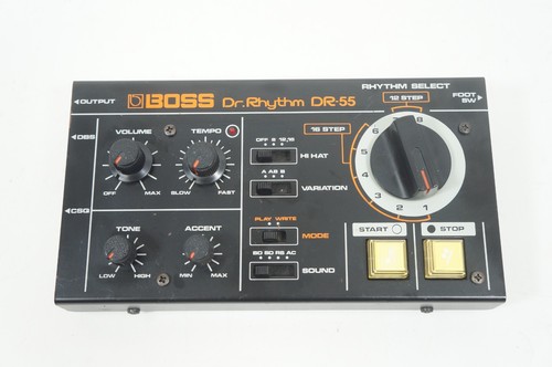 BOSS Dr-55 Dr. Rhythm Vintage Analog Drum Machine Roland | eBay