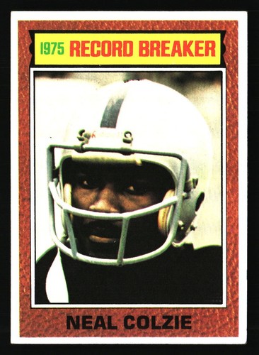 Neal Colzie 1976 Topps #2 FOOTBALL Card | eBay
