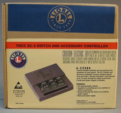 Lionel 6-22980 TMCC SC-2 Switch & Accessory Controller BRAND NEW | eBay