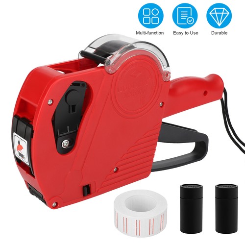 MX-5500 8 Digits EOS Price Tag Gun Labeler Marking w/ Sticker Labels ...
