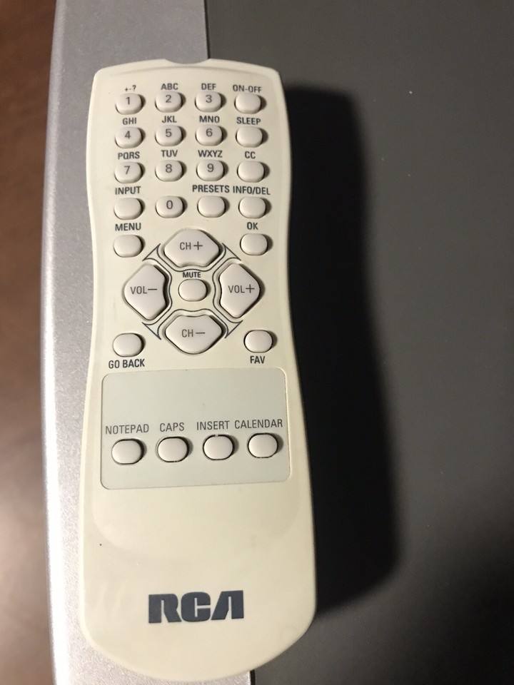 RCA 13 Inch 13V420T CRT TV Retro Gaming with Remote Tested Works | eBay