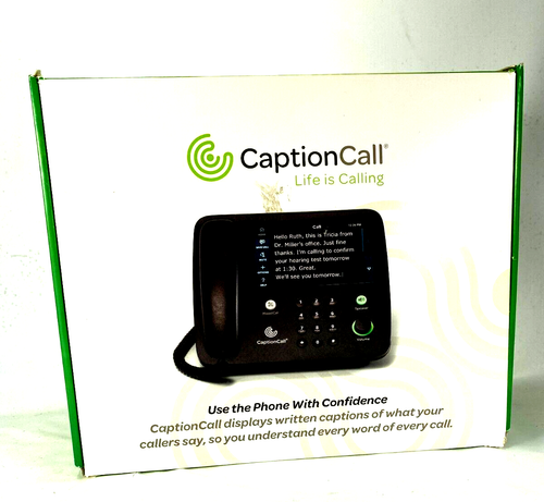CAPTION CALL SCREEN PHONE 67TB FOR HEARING IMPAIRED CAPTION PHONE ...