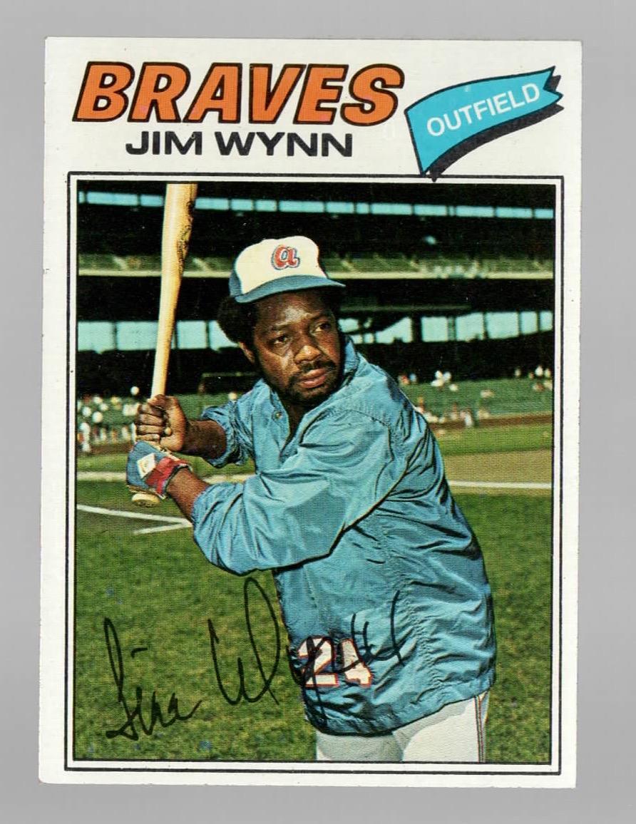 1977 Topps Jim Wynn Atlanta Braves #165 Excellent | eBay