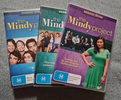 The Mindy Project Seasons 1 2 3 DVD Collections Region 4 Australian ...