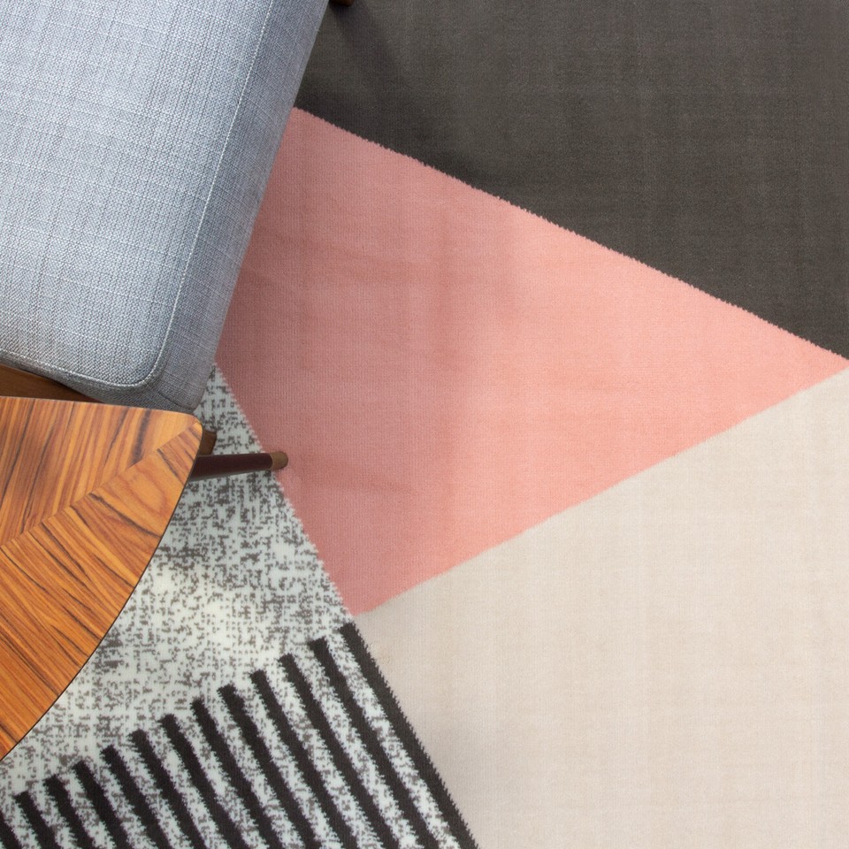 Geometric Rugs for Living Room | Modern Bold Runner Rug for Sale ...