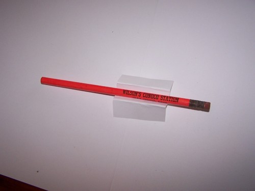 Vintage WILSON'S CONOCO STATION Advertising Pencil CLAY CENTER KANSAS ...