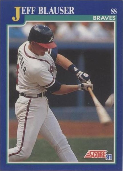 1991 Score - #52 Jeff Blauser for sale online | eBay