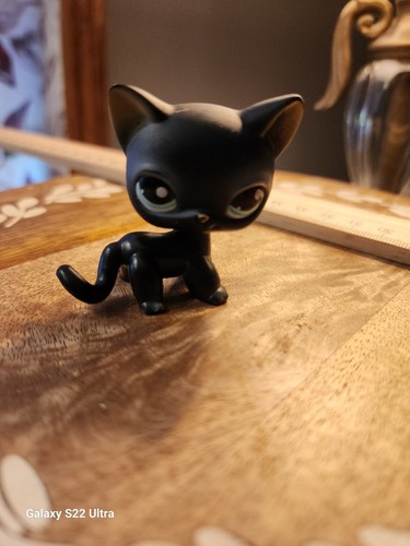 RARE LPS #994 Black Shorthair with Light Paws and Blue Eyes REAL | eBay