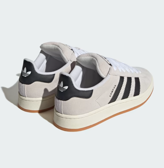 Adidas Womens Campus 00s Crystal White Black GY0042 Size 8 Skateboard ...