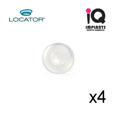 Zest Locator Classic Genuine Replacement Caps Standard, Clear 5.0 lbs ...