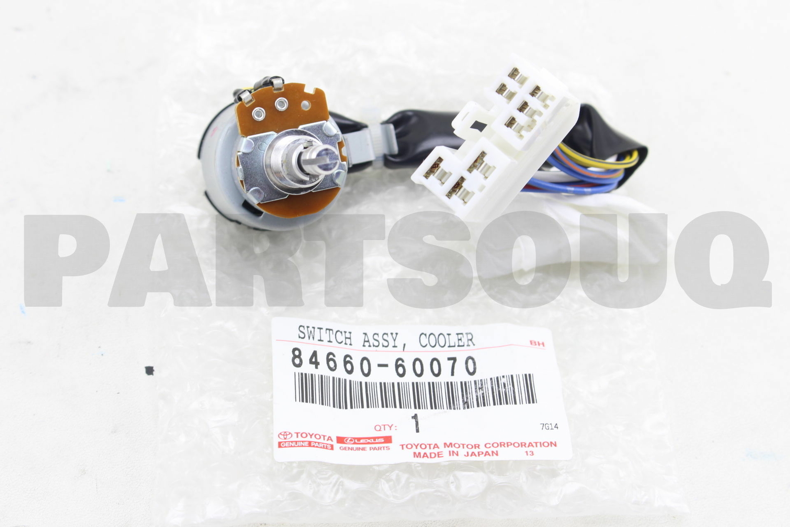 8466060070 Genuine Toyota SWITCH ASSY, HEATER BLOWER 84660-60070 | eBay