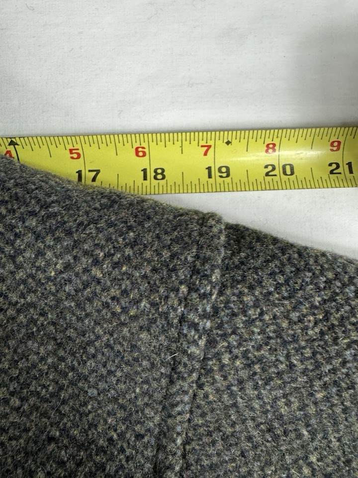 Pendleton 100% Virgin Wool Bomber Jacket Zip Donegal Tweed M Thinsulate | eBay