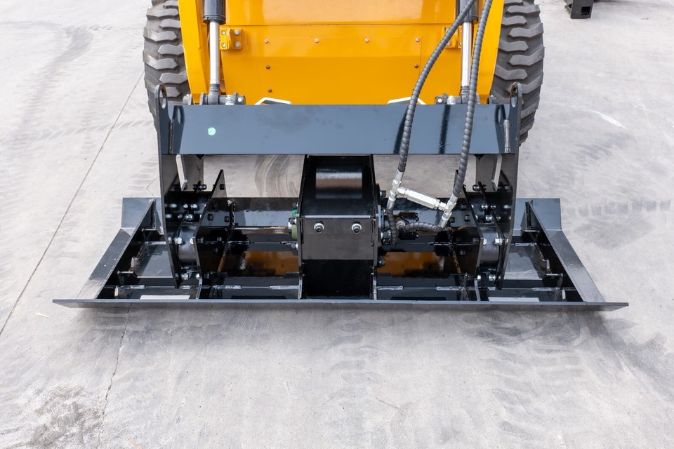 Road Vibratory flat Plate Compactor for bobcat sliding skid steer ...