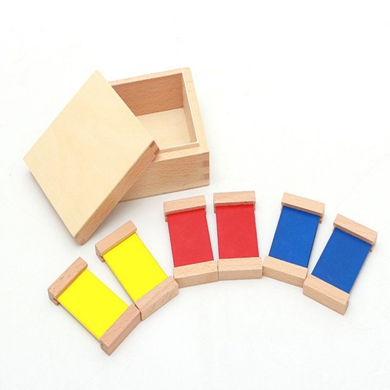 Sensorial Color Cards For Teaching Colors And Sizes Cognitive ...