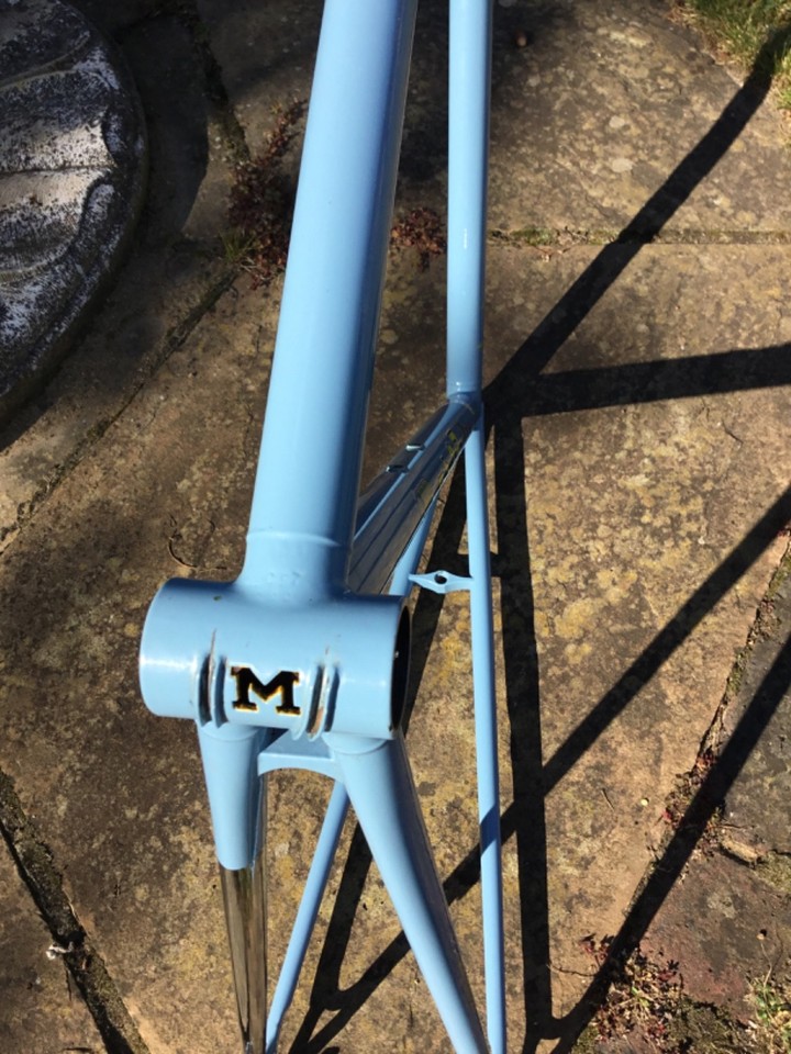 MASI 3v Volumetrica frame and fork 1992 blue | eBay