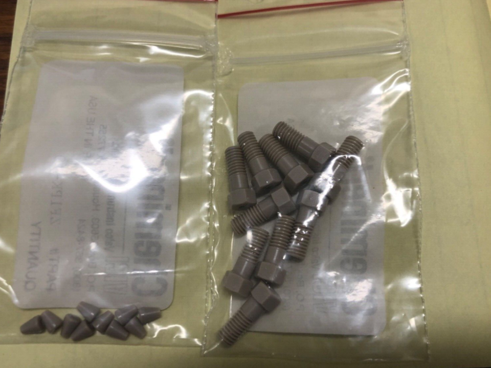 Valco, VICI PEEK Ferrule and Fitting 1/16", 2F1PK-10, MZN1PK-10 - 10/pk ...