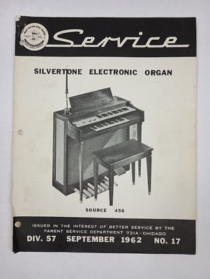Sears Silvertone Electronic Organ Service Manual | eBay