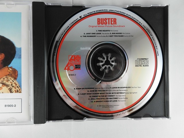 Buster [Original Soundtrack] by Original Soundtrack (CD, Oct-1990 ...