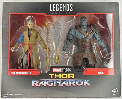 Marvel Legends Studios THE GRANDMASTER & KORG Thor Ragnarok 2-Pack ...