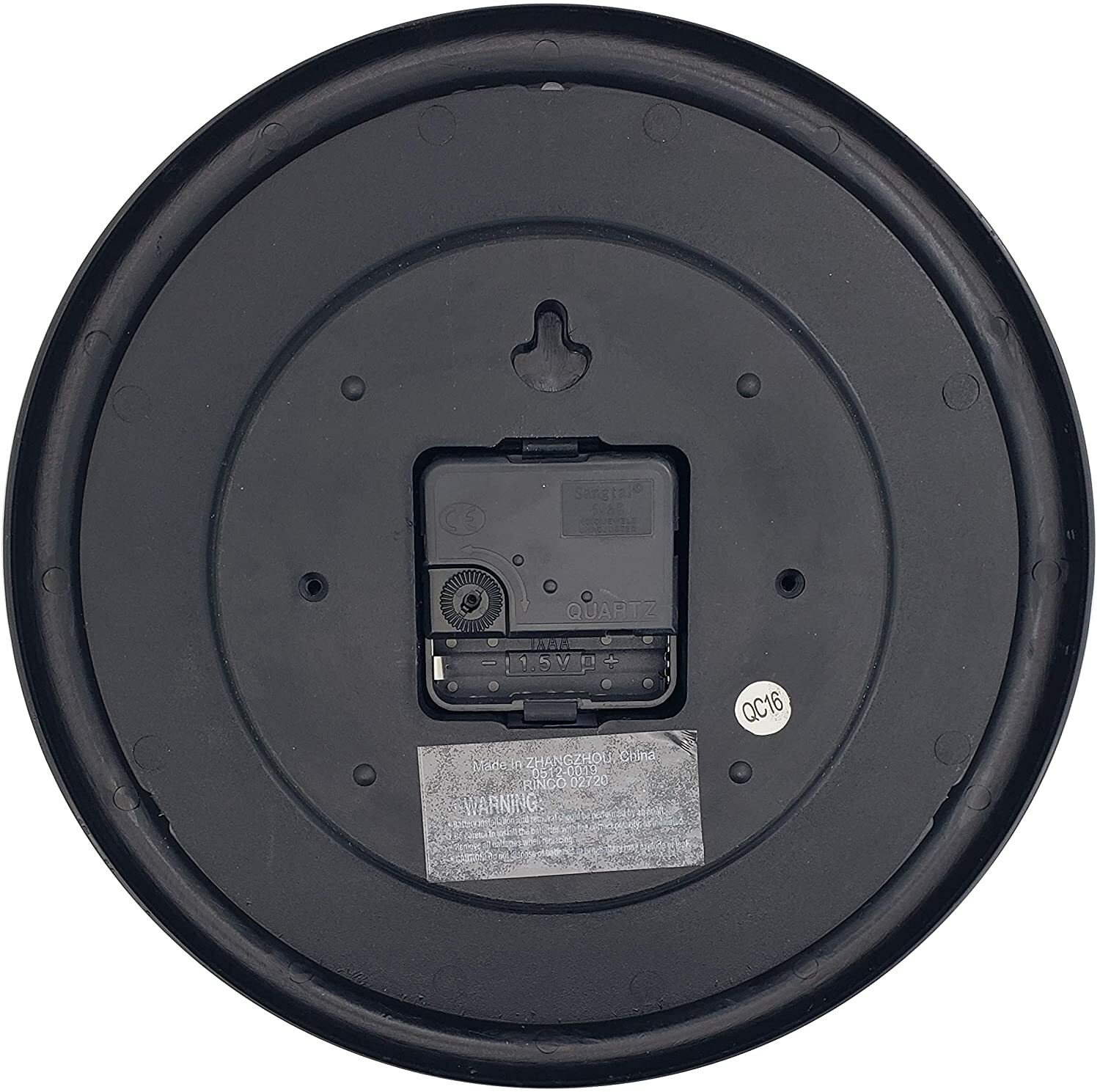 Backwards Wall Clock 9" Reverse Counter Clockwise Time - Gag Joke Prank ...