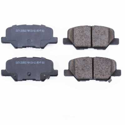 Disc Brake Pad Set-Rear Z16 Low-Dust Ceramic Brake Pads Power Stop 16 ...