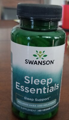 Swanson Sleep Essentials 60 Capsules For Sleep Support With Gaba, Melatonin, ... | eBay