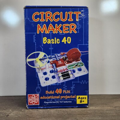 Elenco Circuit Maker 40 Basic Electronics Discovery Kit | eBay