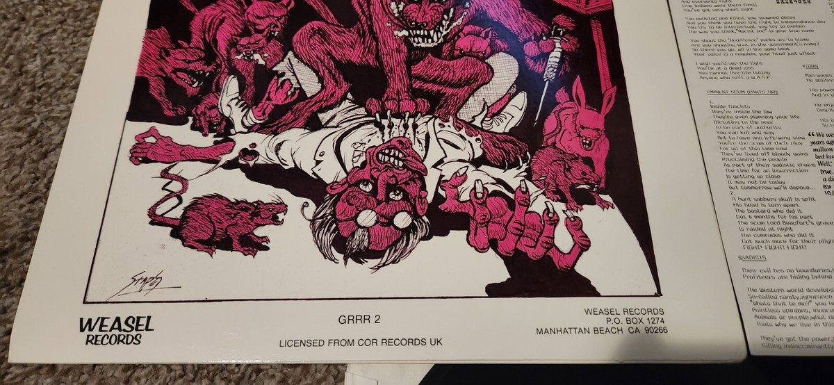 Hardcore Punk Concrete Sox Heresy Lp 1987