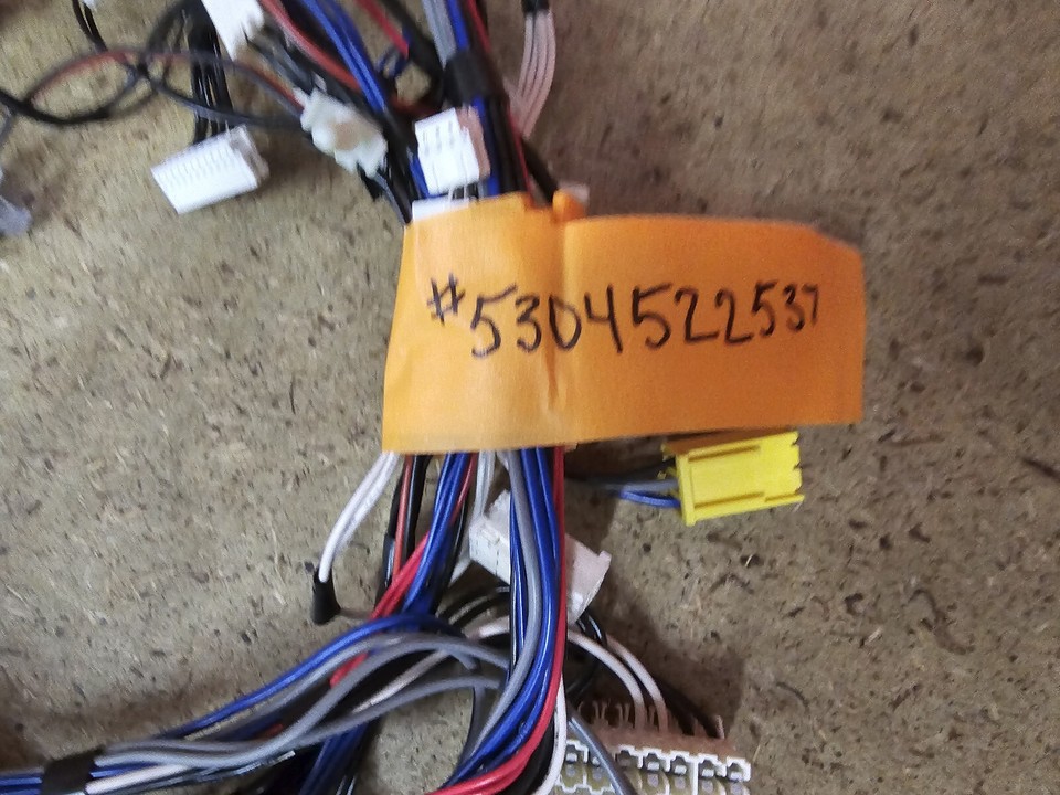 Electrolux Main Wiring Harness With Drum Light 5304522537 | eBay