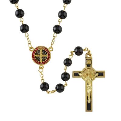 Saint Benedict Rosary Crucifix Assortment Power Against Evil Medal - 12 ...