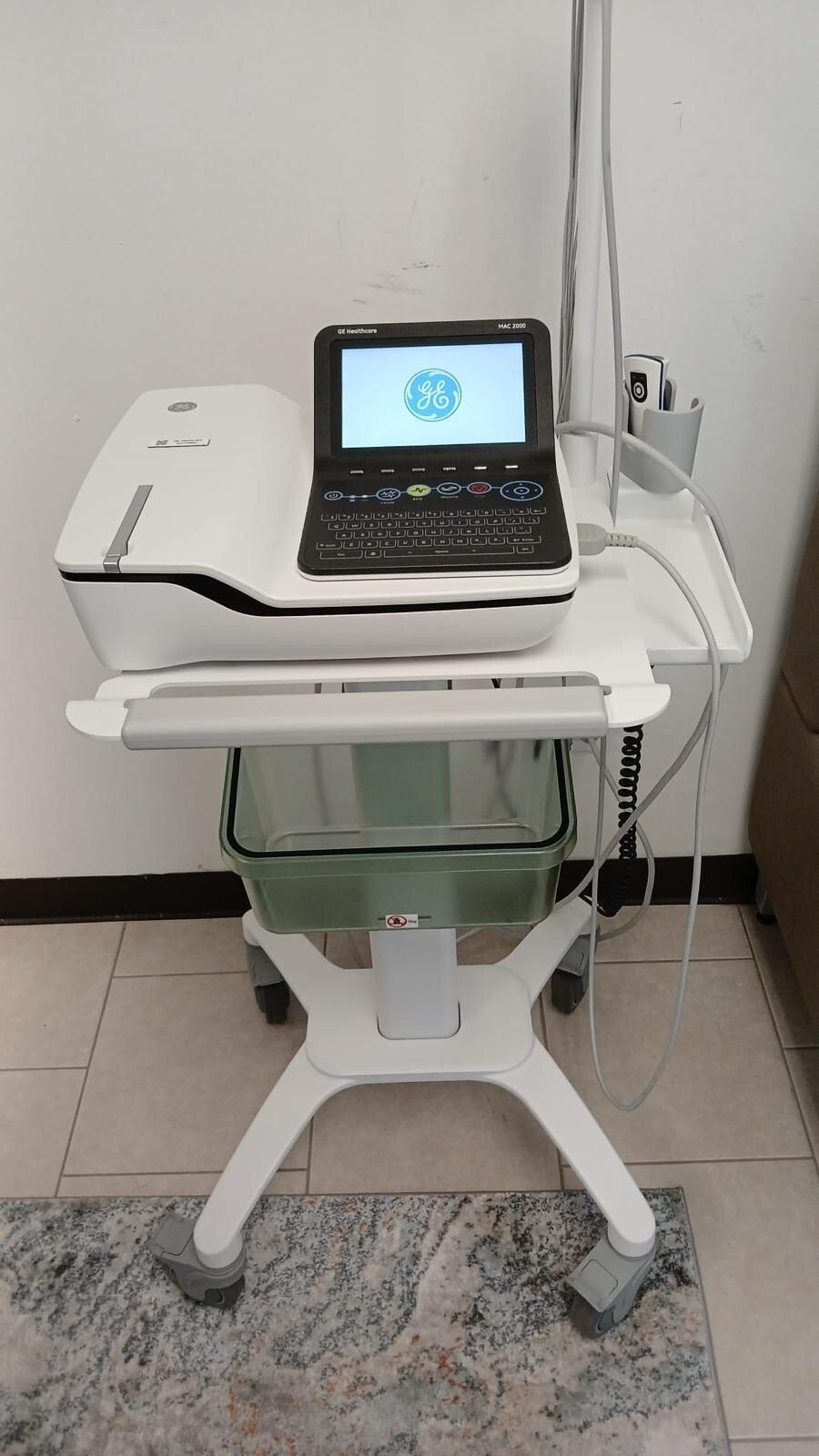 GE MAC 2000 Resting ECG System | eBay