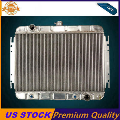KKS 3 ROWS ALUMINUM RADIATOR FIT 1963-68 CHEVY IMPALA 1964-67 CHEVELLE ...