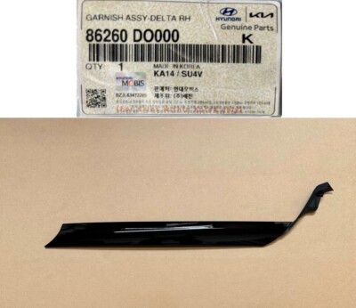 Windshield Pillar Trim 2024-25-26 Kia EV9 Right Passenger Side Exterior ...