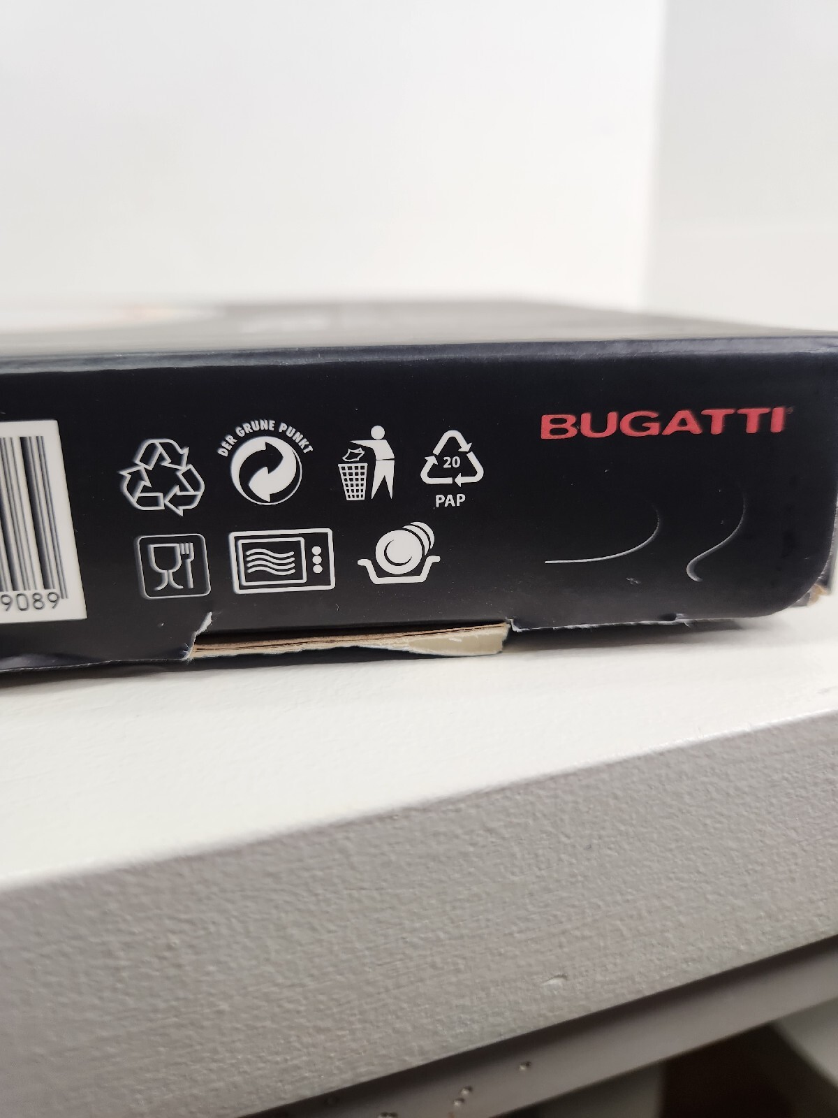 GREAT SET OF FOUR (4) BUGATTI "GIOIA" SIDE PLATES RAINBOW RIBBON DESIGN ...