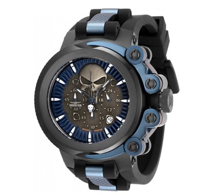 Invicta Marvel Punisher Men's 55mm Coalition Trigger Limited Ed Watch ...