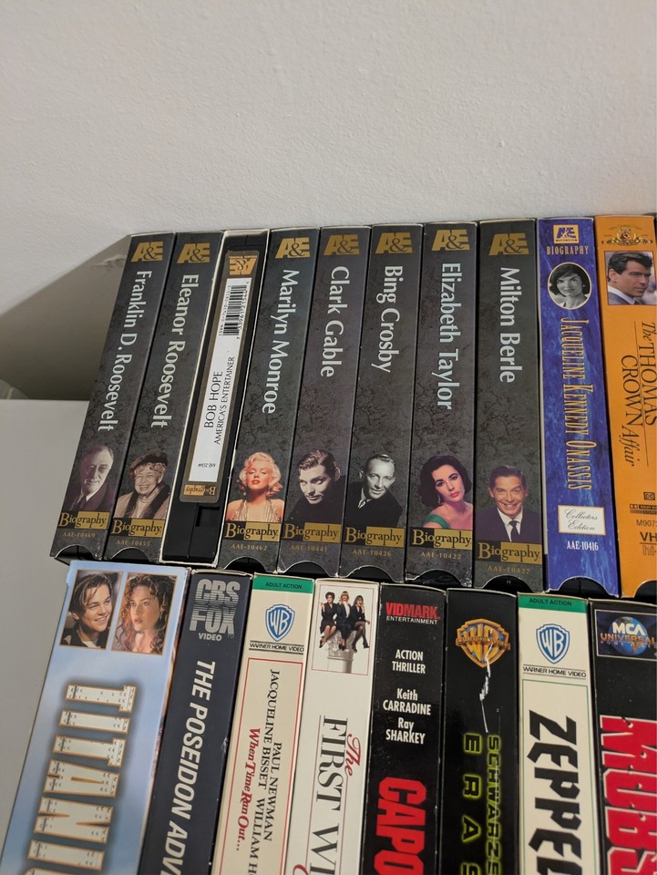 28 VHS movie bundle! 50s through 90s | eBay