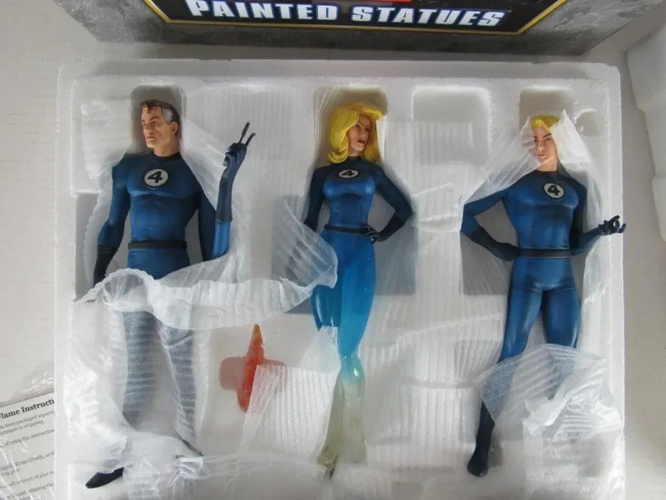 Randy Bowen Designs - Fantastic Four 3-Pack Statues - Artist Proof ...