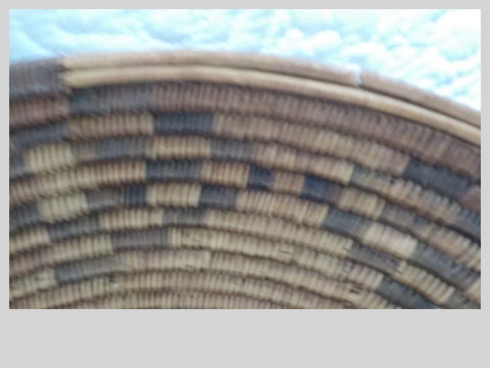 Antique Native American 12” Apache Basket rod construction | eBay