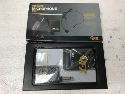 QFX M-309 Professional Wireless Condenser Microphone With Headset and ...