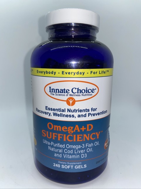 Innate Choice Omega A&d Fish Oil 240 Soft Gels for sale online | eBay
