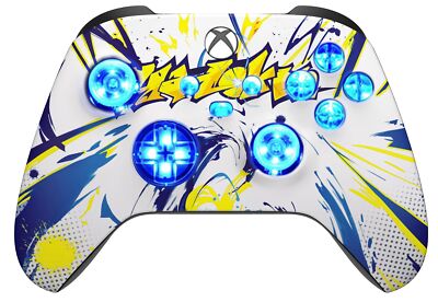 Street Graffiti Silent Modz LED Controller Trigger Stop Grips for Xbox ...