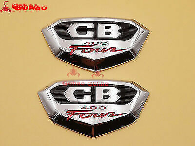 Pair CB400F CB 400 Four CB400 F Decal Badge Side Cover L/R for Super ...