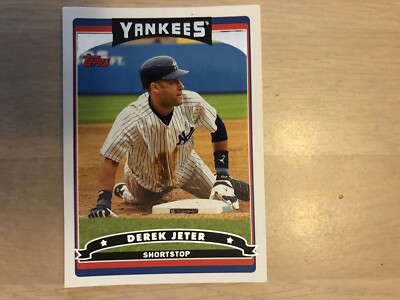 2006 Topps baseball #NYY2 DEREK JETER New York Yankees Hall of Fame | eBay