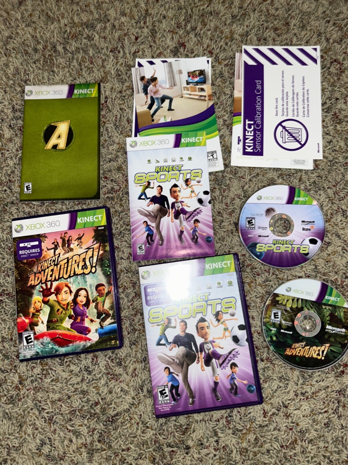 Kinect Adventures & Kinect Sports Complete Xbox 360 Game | eBay