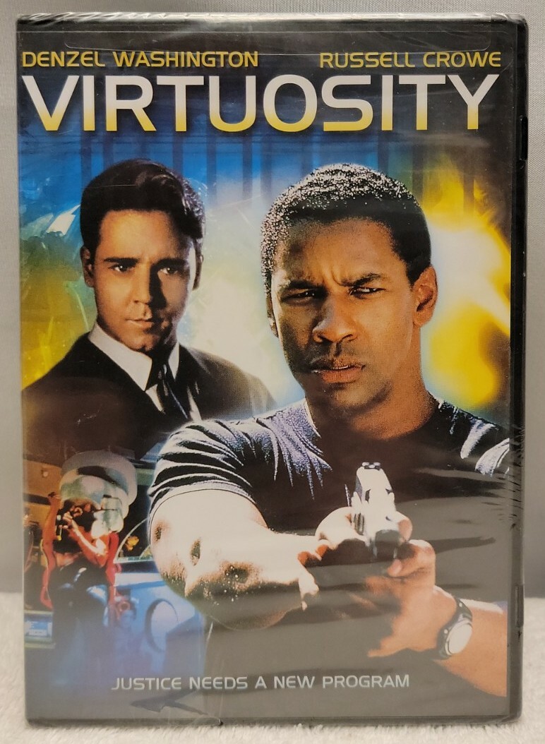 Virtuosity DVD 1995 Denzel Washington Russell Crowe SEALED NEW 97363314479| eBay