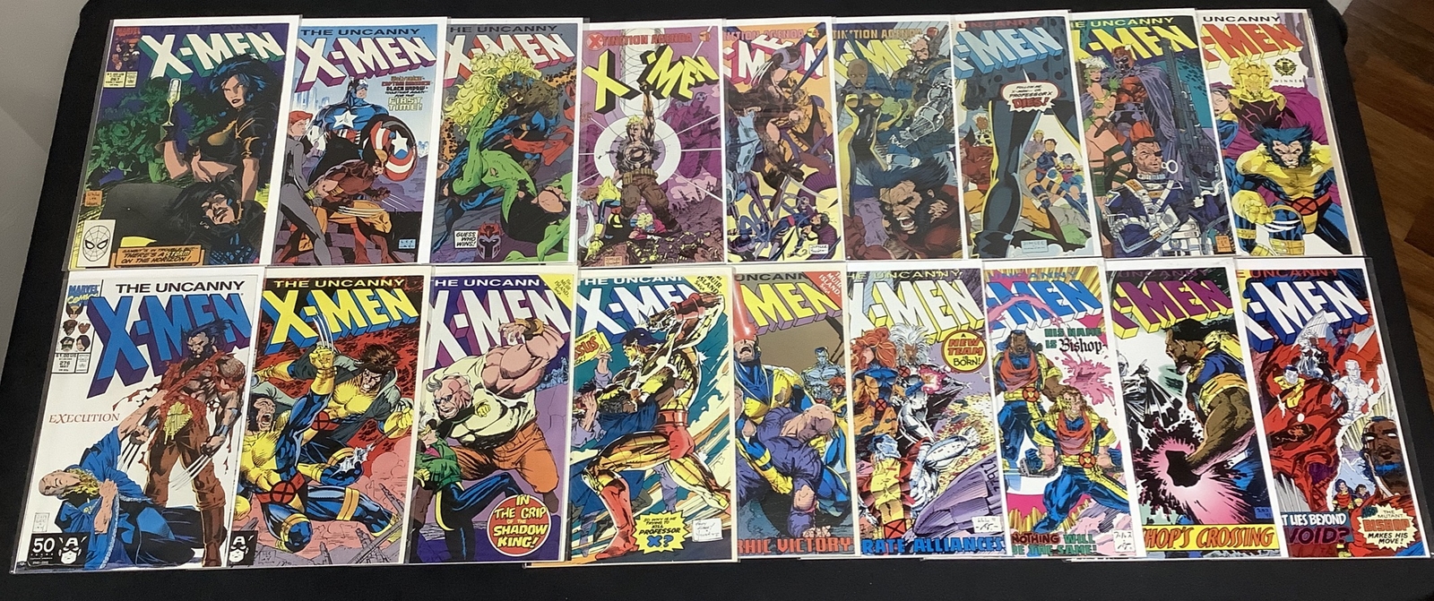 Uncanny X-Men #267-315 Comic Lot, Marvel, 1st Bishop, Death Of Magik ...