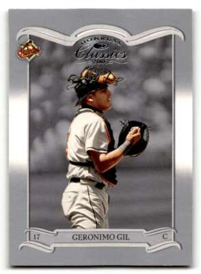 2003 Donruss Classics #31 Geronimo Gil Baltimore Orioles Baseball Ca ID ...